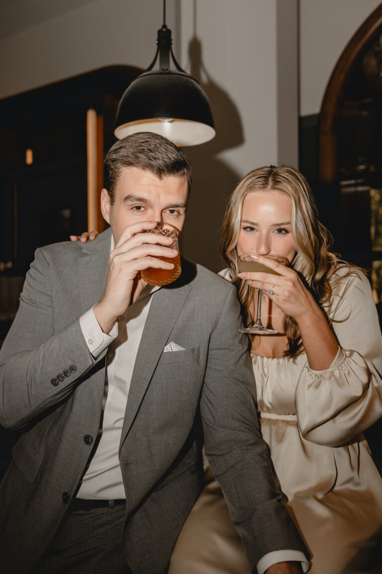 ALYSSA + DREW // chic downtown St. Louis engagement session ...
